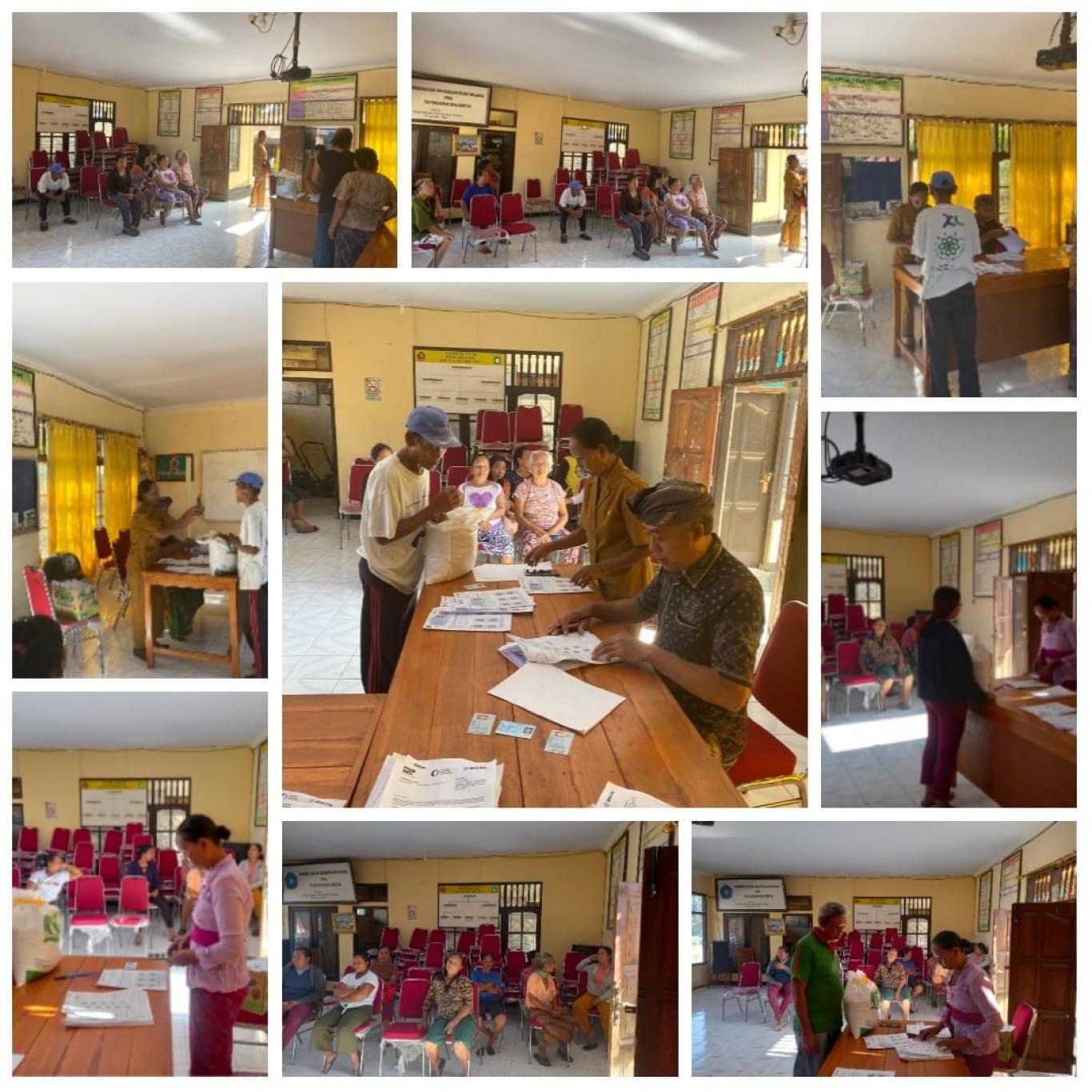 PEMBAGIAN BANTUAN BERAS BULAN JUNI 2024 DI DESA BEBETIN - Website Desa ...